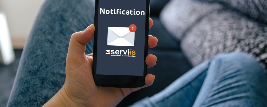 Serviis Professionals: How to enable and disable notifications ...